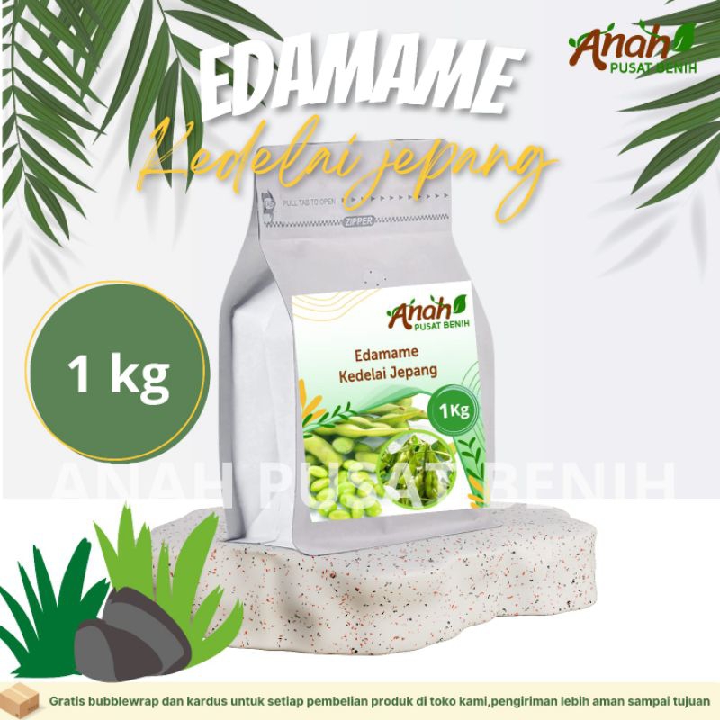 Jual Benih Edamame Kedelai Jepang 1 kg / Bibit Edamame / Kacang Edamame ...