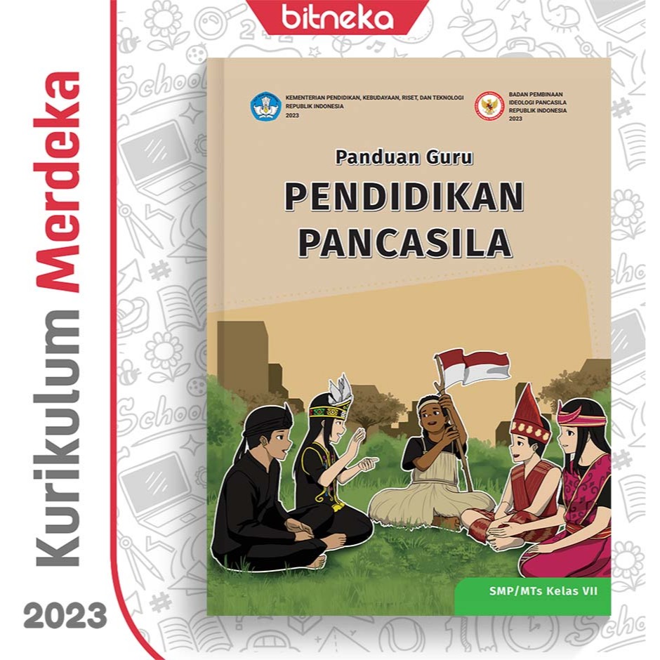Jual Buku Panduan Guru Pendidikan Pancasila SMP/MTS Kelas 7 Kurikulum Merdeka - KEMDIKBUD-BPIP ...