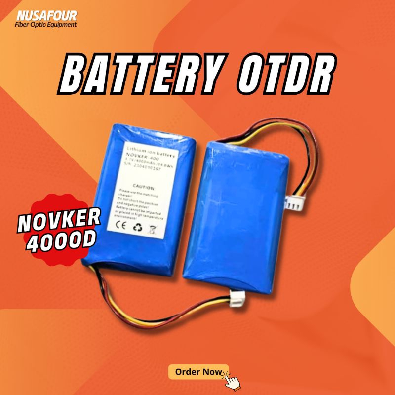 Jual BATTERY SMART MINI OTDR NOVKER NK 4000D 3200D | Shopee Indonesia