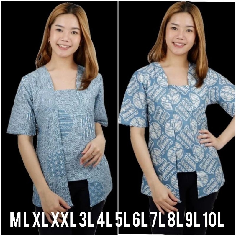 Jual batik KUTU BARU / KEBAYA jumbo BIG SIZE JUMBO XXL XXXL 3L 4L 5L ...