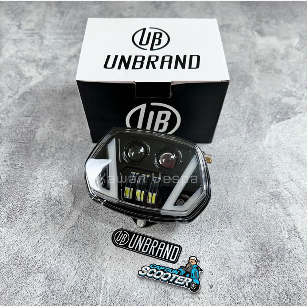 Jual Headlamp Daymaker LED Unbrand Model HD Corse Vespa Sprint 3v Iget ...