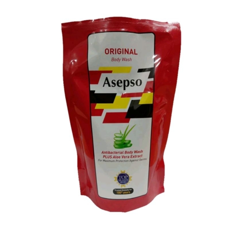 Jual Asepso Body Wash Sabun Cair Antiseptic Antibakteri Refill 450ML | Shopee Indonesia
