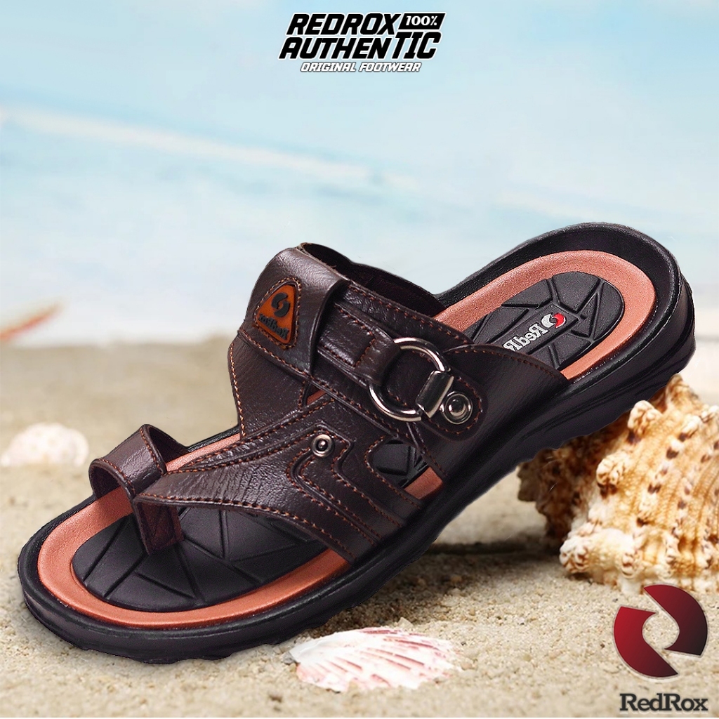 Jual Sandal Pria Kekinian Casual Distro Original 100% RedRox Sendal ...