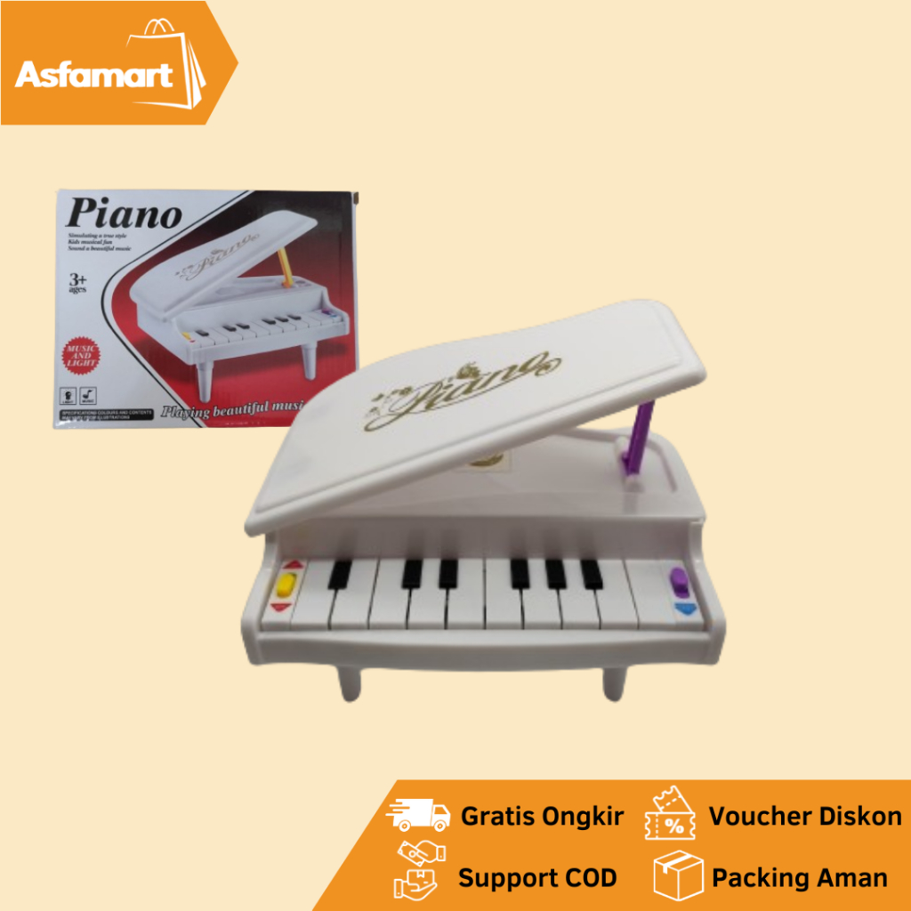 Jual Mainan Musik 856-13 Piano Classic Mini Organ Kemasan Kardus Bisa ...