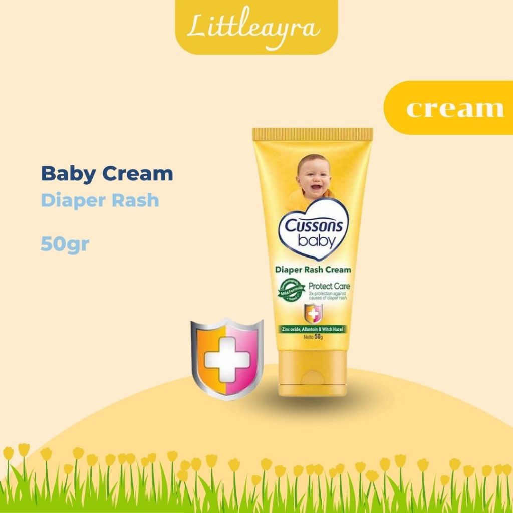 Jual ️Little Ayra ️Cussons Baby Diapers Rush Cream / Cream Ruam ...