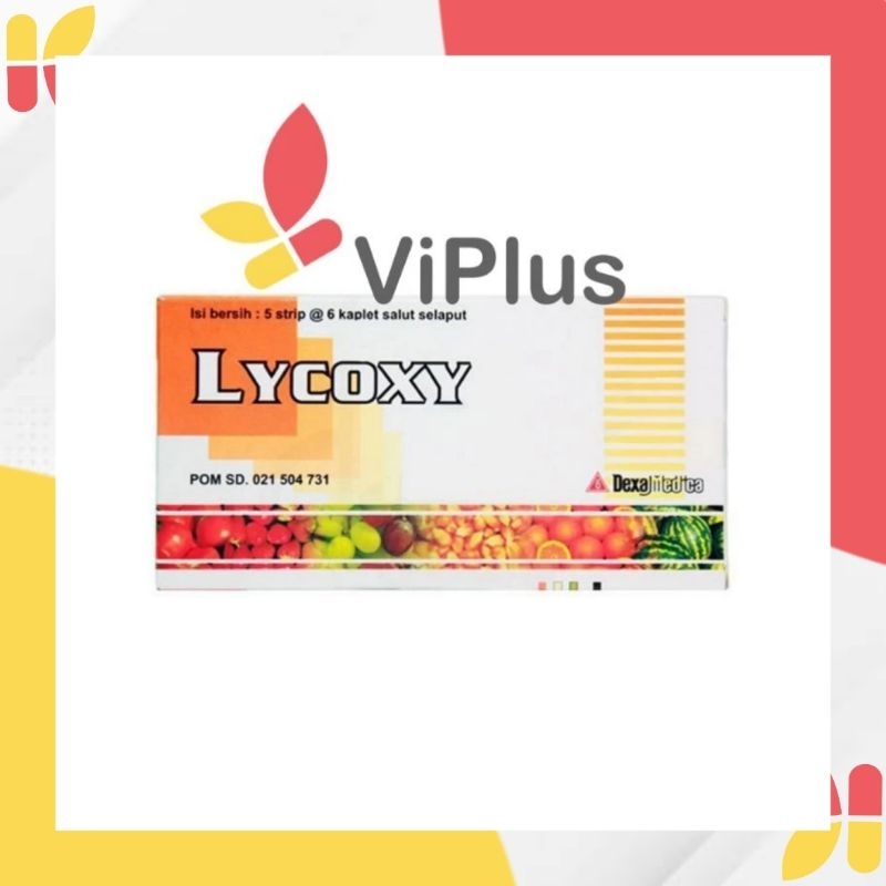 Jual Lycoxy - box 30 tablet - strip 6 tablet - dexamedica - viplus ...