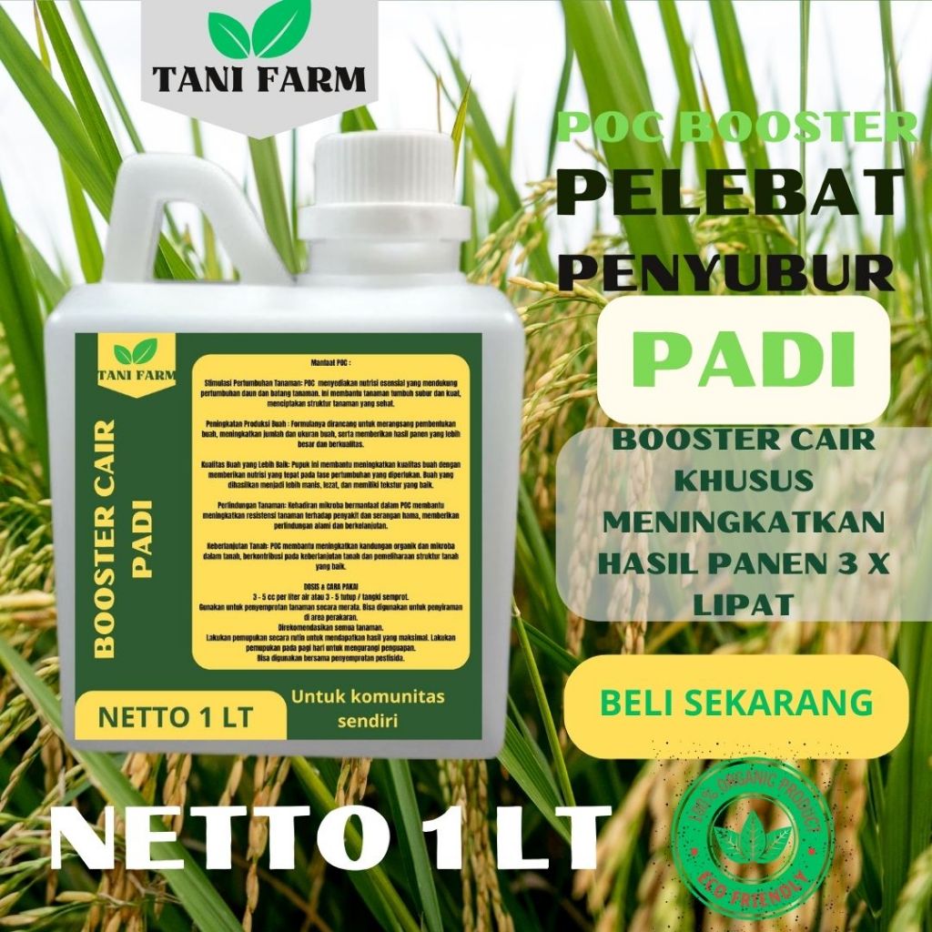 Jual Pupuk Booster PADI Pupuk Cair PADI Pupuk Semprot Untuk Tanaman dan ... Jual Pupuk Booster PADI Pupuk Cair PADI Pupuk Semprot Untuk Tanaman dan ...