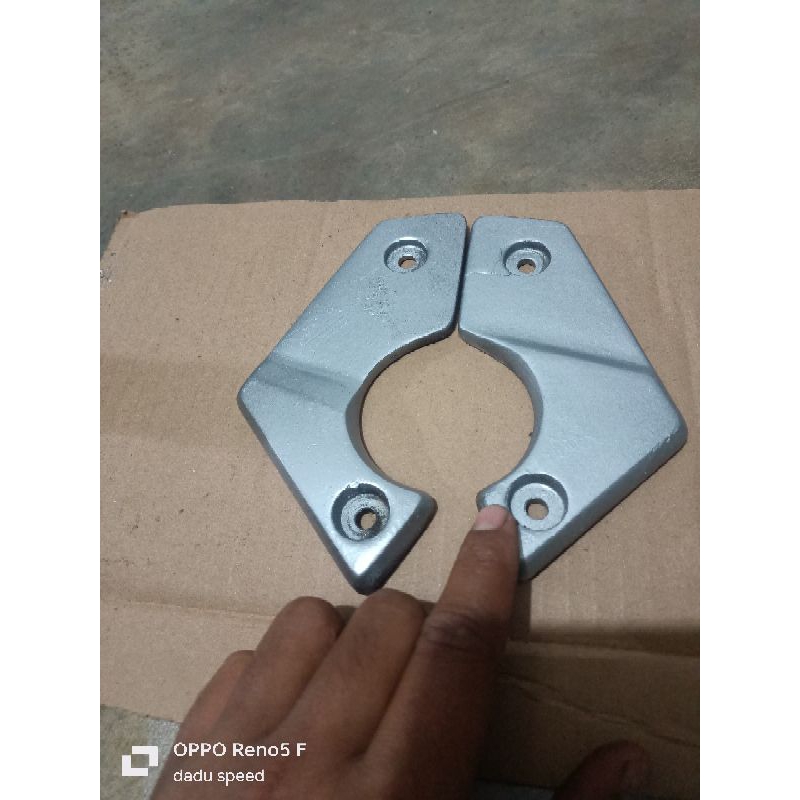 Jual cover tutup rangka satria Fu original almunium | Shopee Indonesia