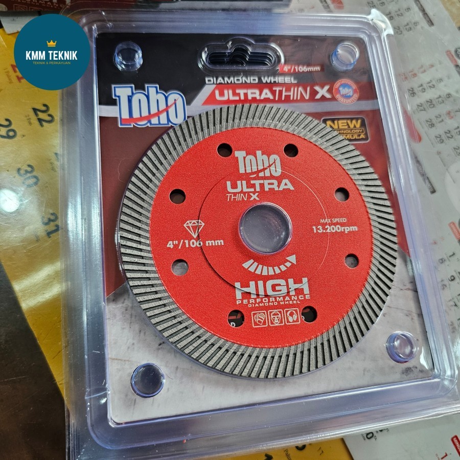 Jual TOHO DIAMOND CUTTING WHEEL 4" TOHO ULTRA THIN X MATA POTONG ...