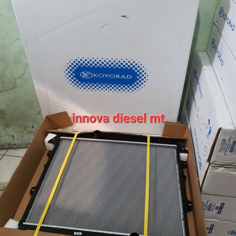 Jual RADIATOR TOYOTA INNOVA FORTUNER DIESEL MANUAL 2004 2014 KOYORAD ...