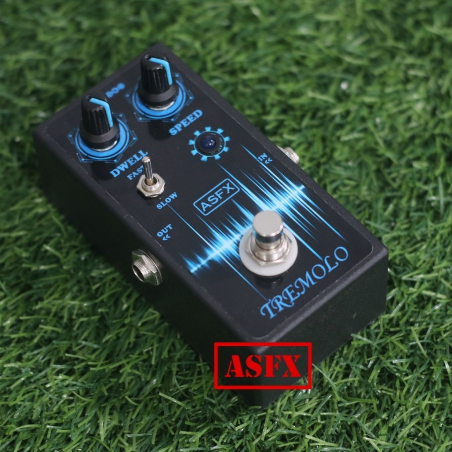 Jual ASFX TREMOLO efek tremolo 2 mode fast and slow untuk gitar dan bass guitar effects pedal ...