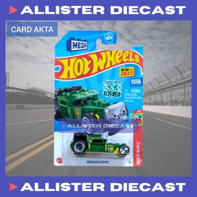 Jual FACTORY SEALED CARD AKTA Hot Wheels Brick And Motor US FS ALLISTER ...