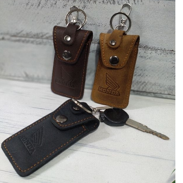 Jual Gantungan kunci motor dan mobil dompet stnk bahan kulit sapi lokal ...
