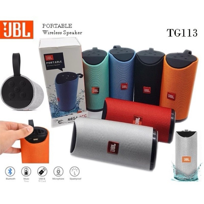 Jual Speaker bluetooth model JBL TG-113 box music Bazz sound box music ...