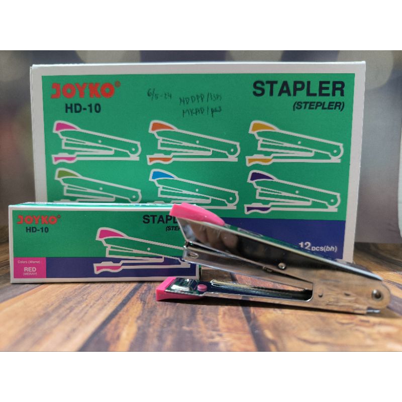 Jual Stapler/Mesin Staples kecil HD-10 Joyko per pcs | Shopee Indonesia