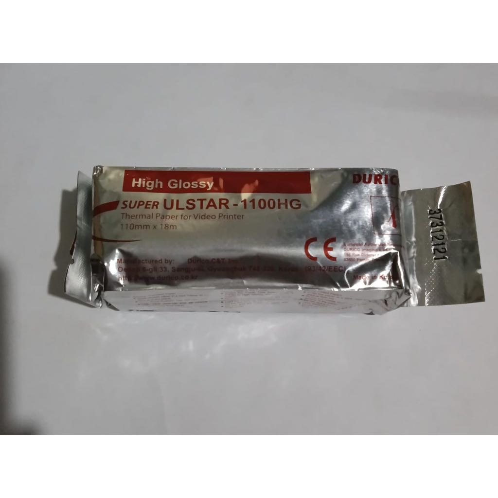 Jual USG Paper 110mm X 18m Durico ULSTAR-1100HG | Shopee Indonesia