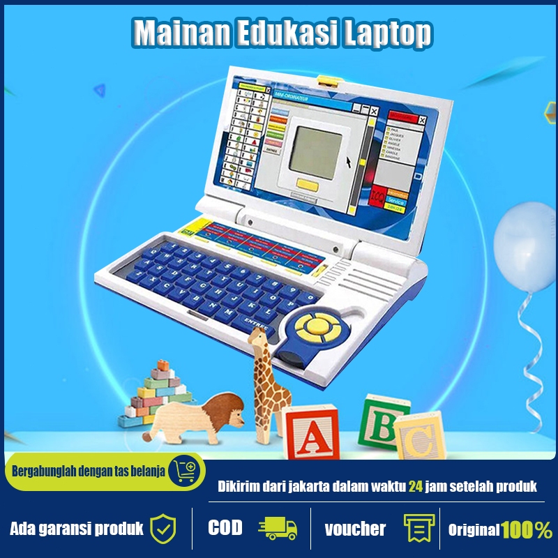 Jual New Mainan Edukasi Laptop Anak Multifungsi Learning Machine ...