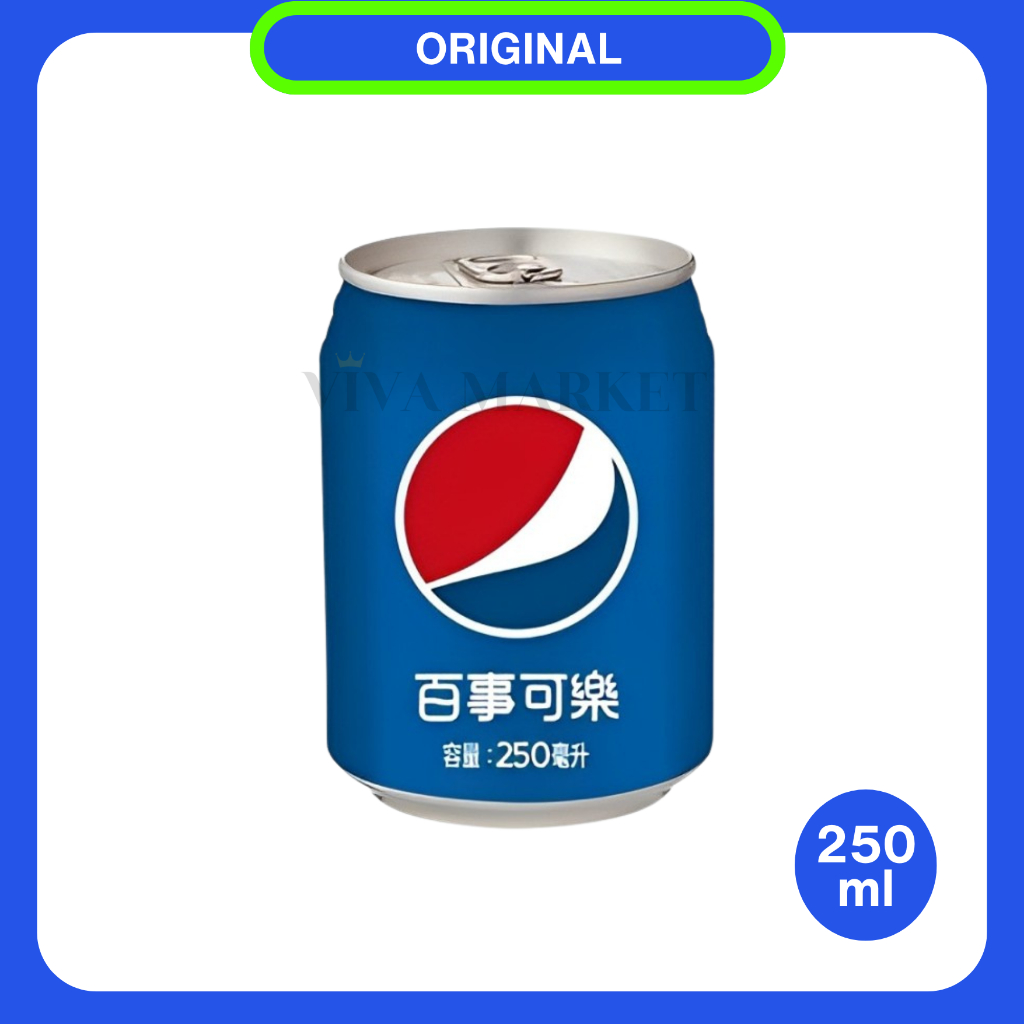 Jual Pepsi Cola 250ml. Original Taiwan | Shopee Indonesia