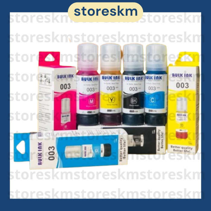 Jual TINTA BULK INK 003 BK C M Y (80ml) | Shopee Indonesia