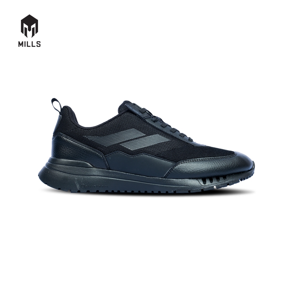 Jual MILLS Sepatu Revolt Raze Core Black / Black 9700713 | Shopee Indonesia