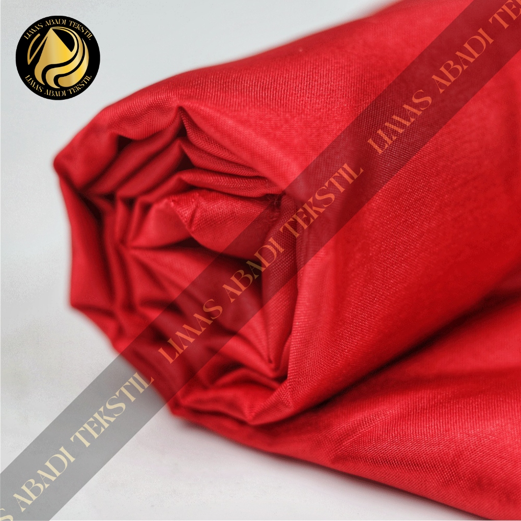 Jual Kain Satin Saten Peles Veles PIRAMIDA(Warna Merah Bendera) furing ...