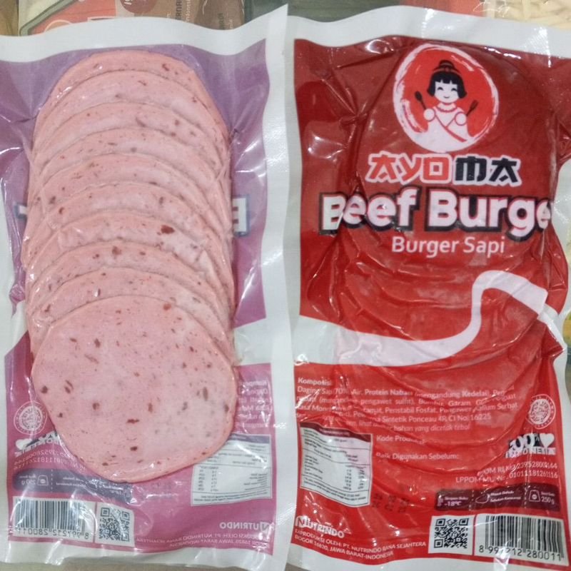 Jual Ayoma Burger / beef burger isi 10 pcs | Shopee Indonesia