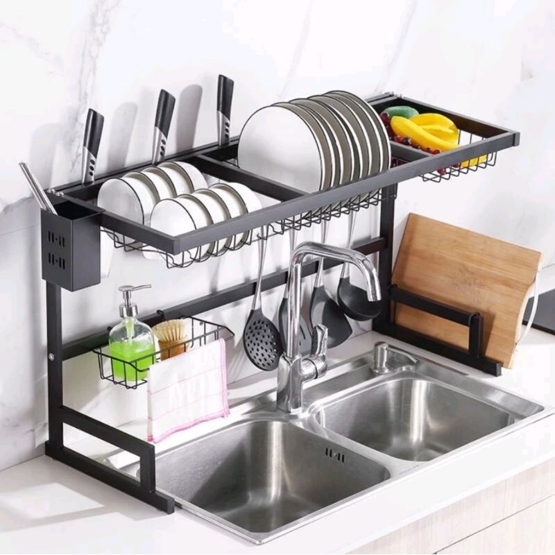 Jual rak piring atas westafel | Shopee Indonesia
