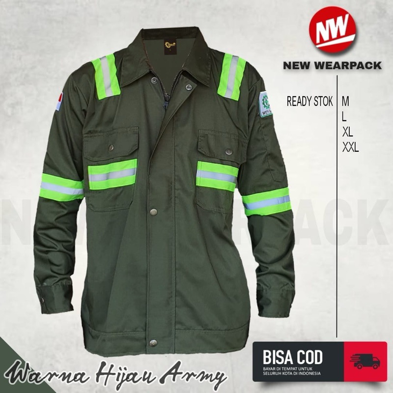 Jual Bordir Baju APD/Safety/Wearpack/K3/Baju/Lengan Panjang/Setelan ...