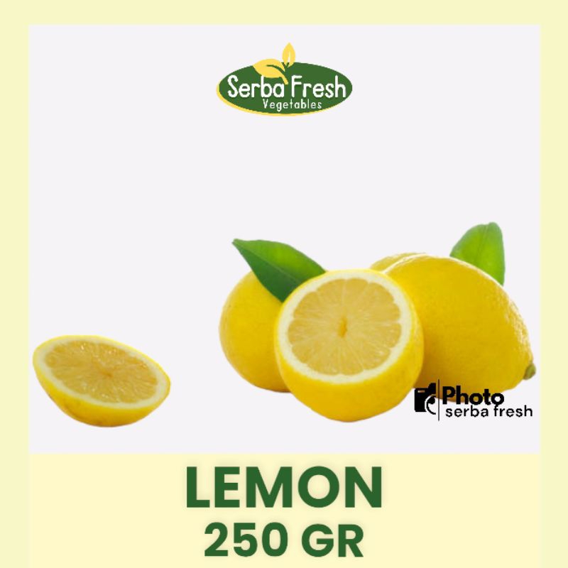 Jual LEMON CALIFORNIA | 250GR | SERBA FRESH | JERUK | Shopee Indonesia