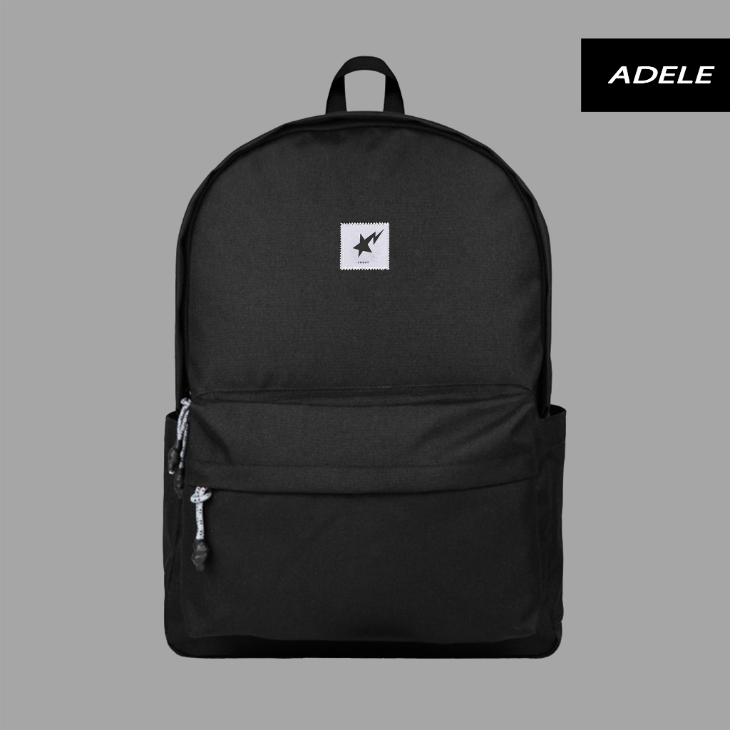 Jual Voust Bag Backpack Adele Tas Ransel Pria Hitam | Shopee Indonesia