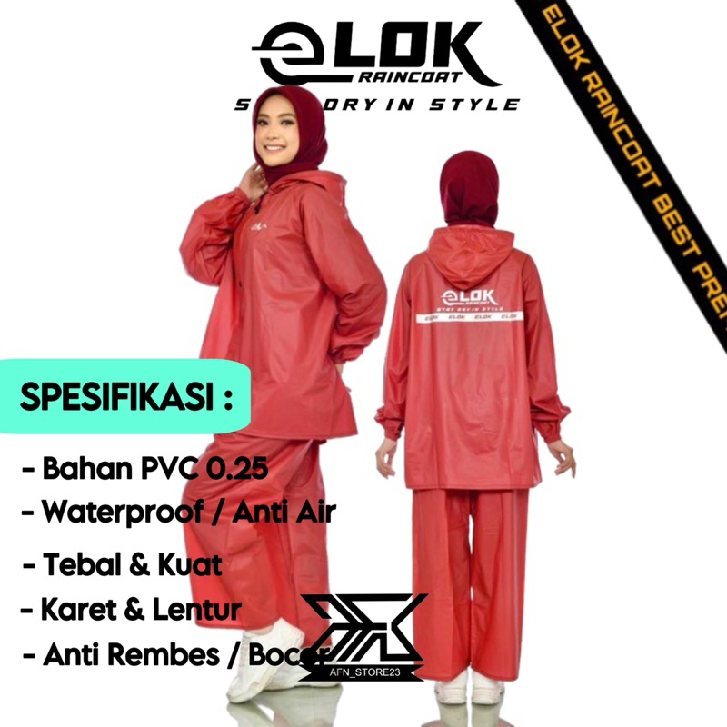 Jual JAS HUJAN RAINCOAT SETELAN DEWASA PRIA WANITA TEBAL KUAT AWET BAHAN PVC KARET ANTI REMBES ...