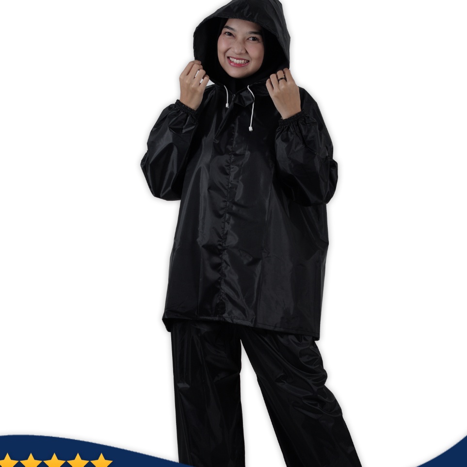 Jual Jas Hujan Baju Celana Parasut D7 Pria Wanita Harga Murah Kualitas ...