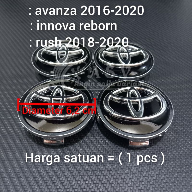 Jual dop roda tutup velg mobil toyota innova reborn,avanza 2016-2020 ...