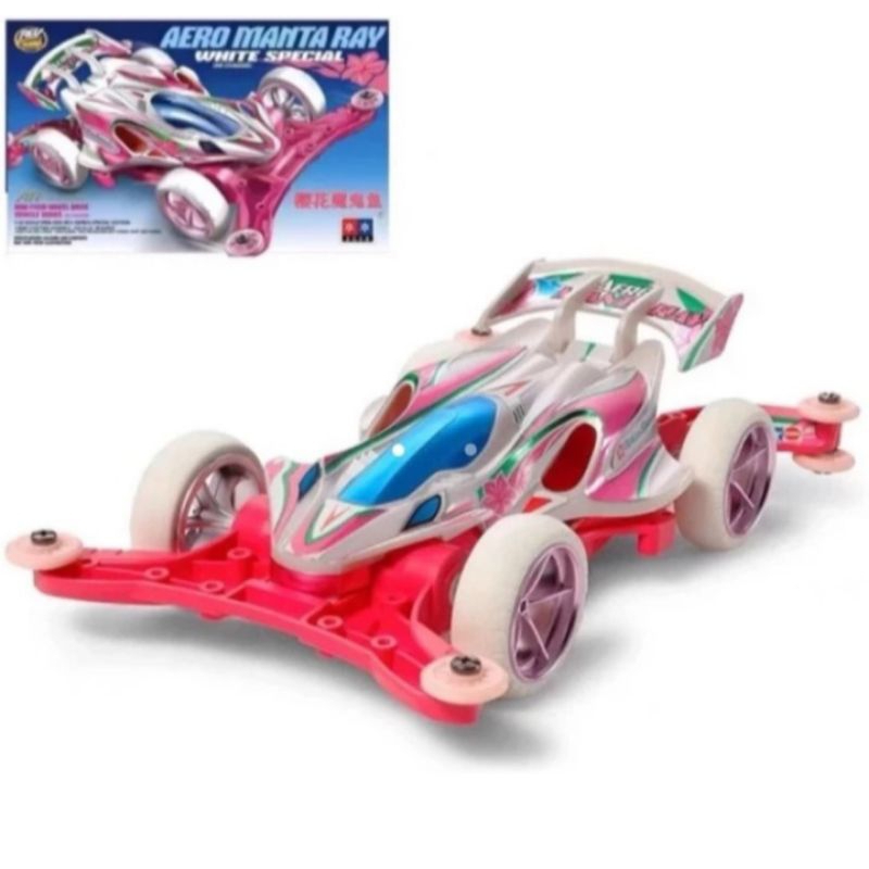 Jual REP TAMIYA MINI 4WD DA XING AERO MANTARAY WHITE SPECIAL AR CHASIS ...