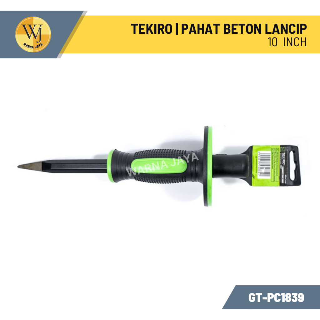 Jual TEKIRO Pahat Beton Lancip 10 Inch / Concrete Point Chisel / GT ...