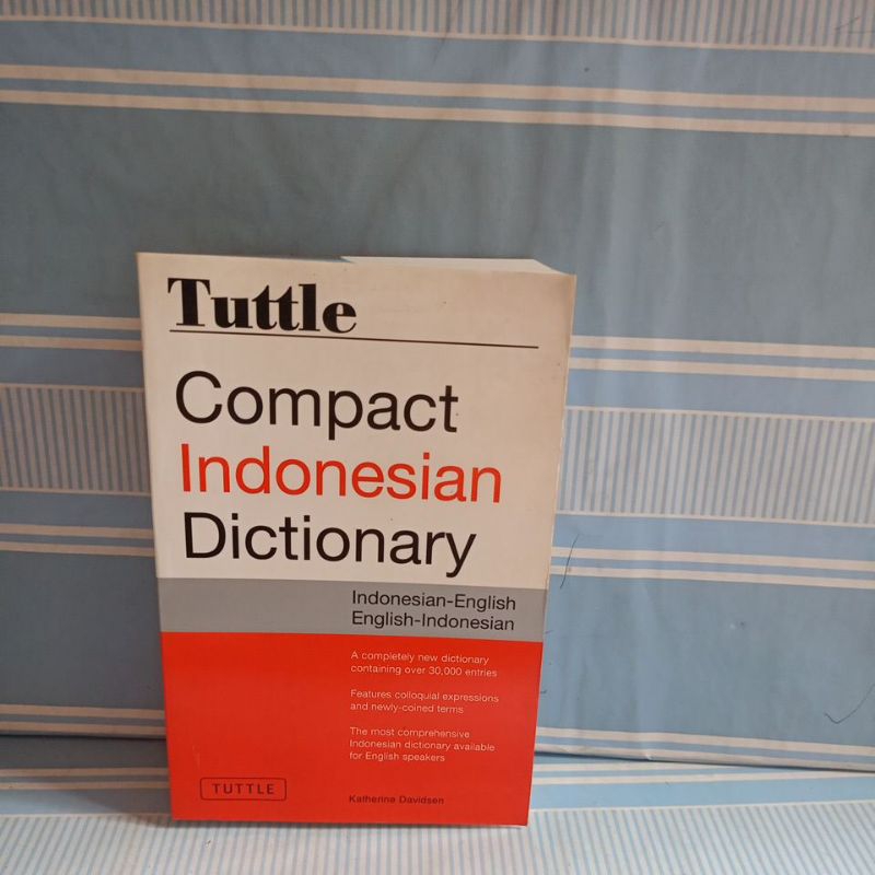 Jual IMPORT: COMPACT INDONESIAN DICTIONARY by Katherine davidsen | Shopee Indonesia