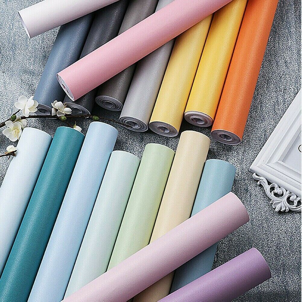 Jual DTG Wallpaper Dinding polos elegant 45 x 8M Stiker Dinding Polos ...