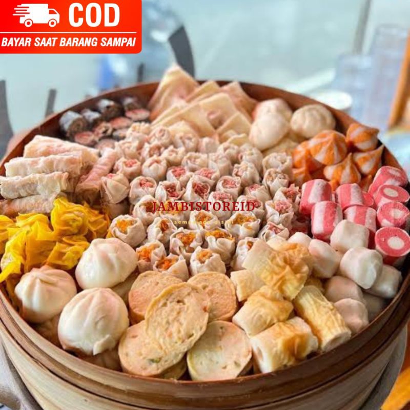 Jual (JAMBISTOREID) PILIH PENGIRIMAN INSTAN Dimsum 30pcs All Varian ...