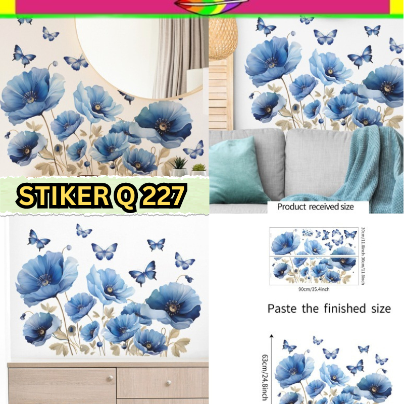 Jual Wallsticker Wall Stiker Setiker Sticker Dinding Tembok Motif Pagar ...