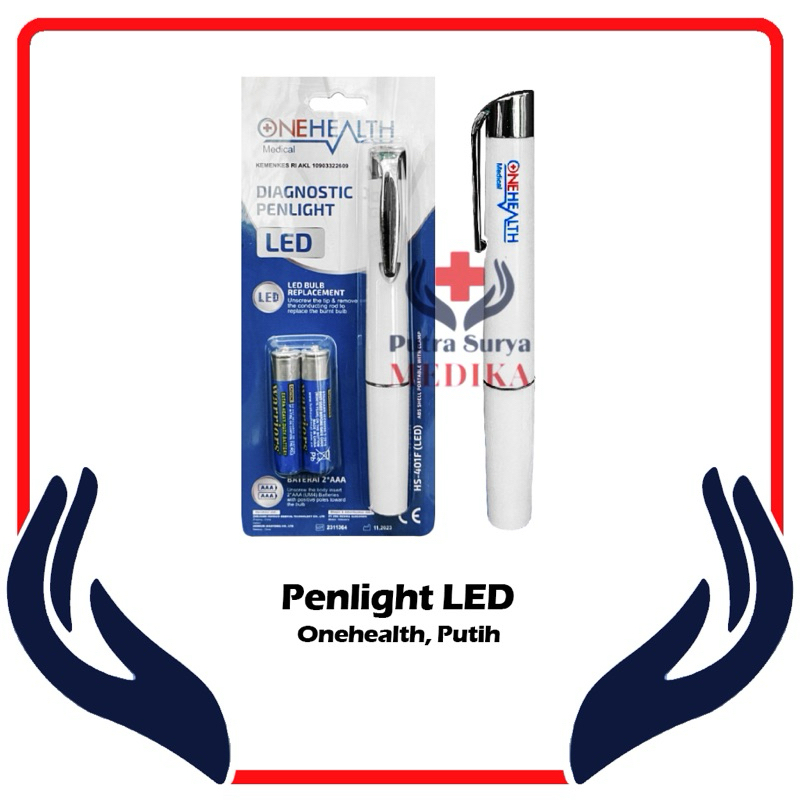 Jual Penlight Diagnostic OneHealth Senter Medis LED | Shopee Indonesia