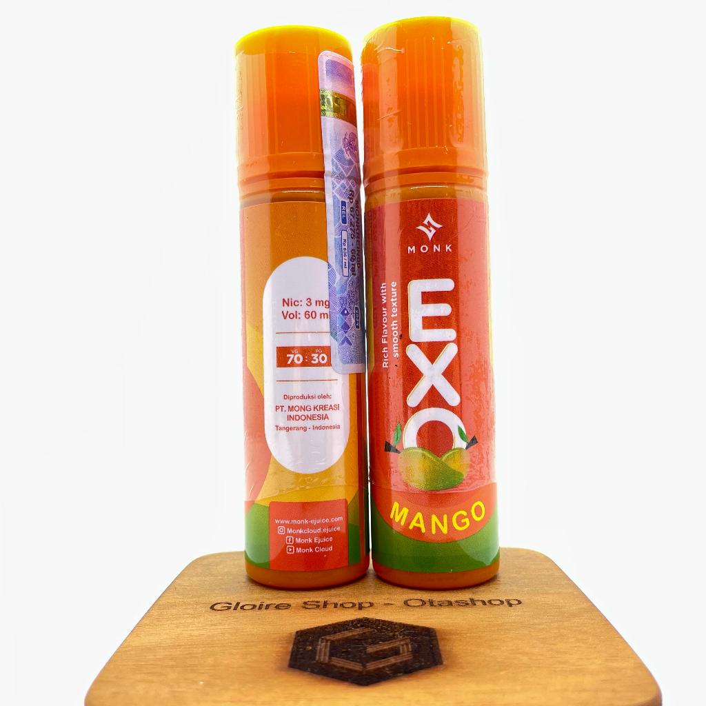 Jual EXO Mango by Monk Exotic Mangga Premium Liquid Vape Vapor Premium ...