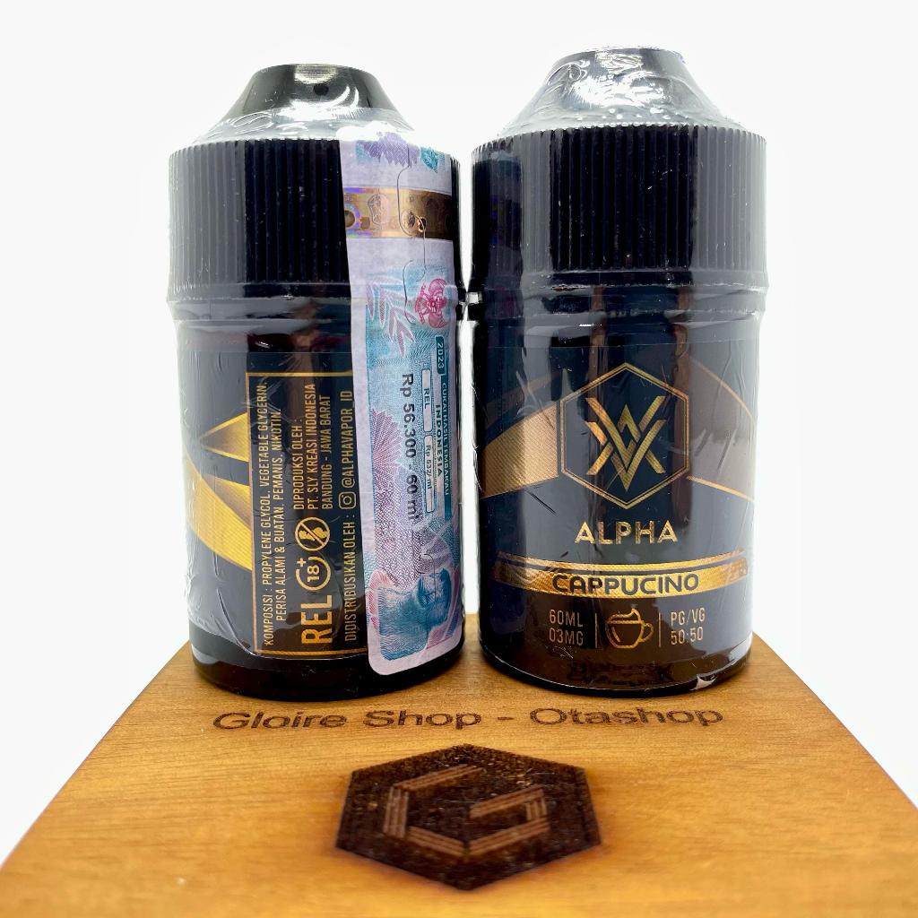 Jual Alpha CAPPUCINO ICE 60ML by Alpha Vapor Liquid Freebase dan Pods ...