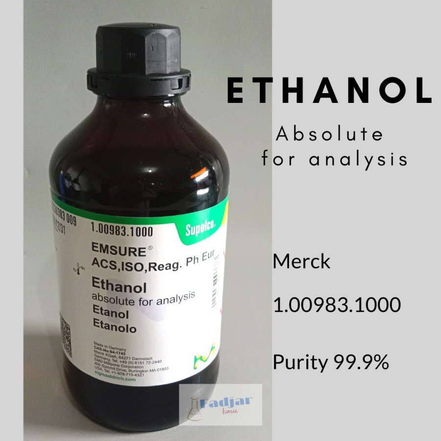 Jual ethanol absolut pro analis etanol repack | Shopee Indonesia