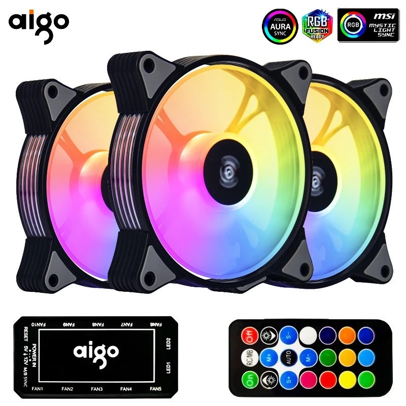 Jual Fan Casing CPU Gaming 12cm ARGB AR12 3in1 | Shopee Indonesia
