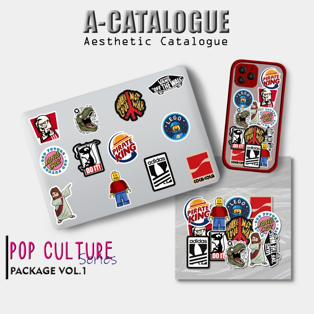 Jual Sticker Aesthetic Catalogue Waterprooft Compilation Hypebeast ...