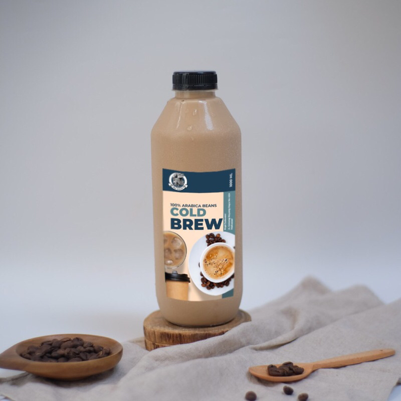 Jual Minuman Kopi Cold Brew, 100% kopi Arabica, Siap Minum 250 ml ...