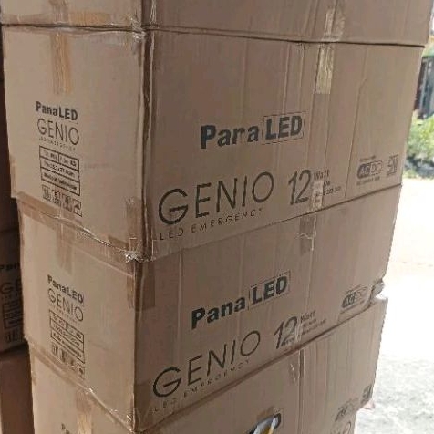 Jual Lampu Led Panaled Genio Emergency 9 watt 9w Putih | Shopee Indonesia