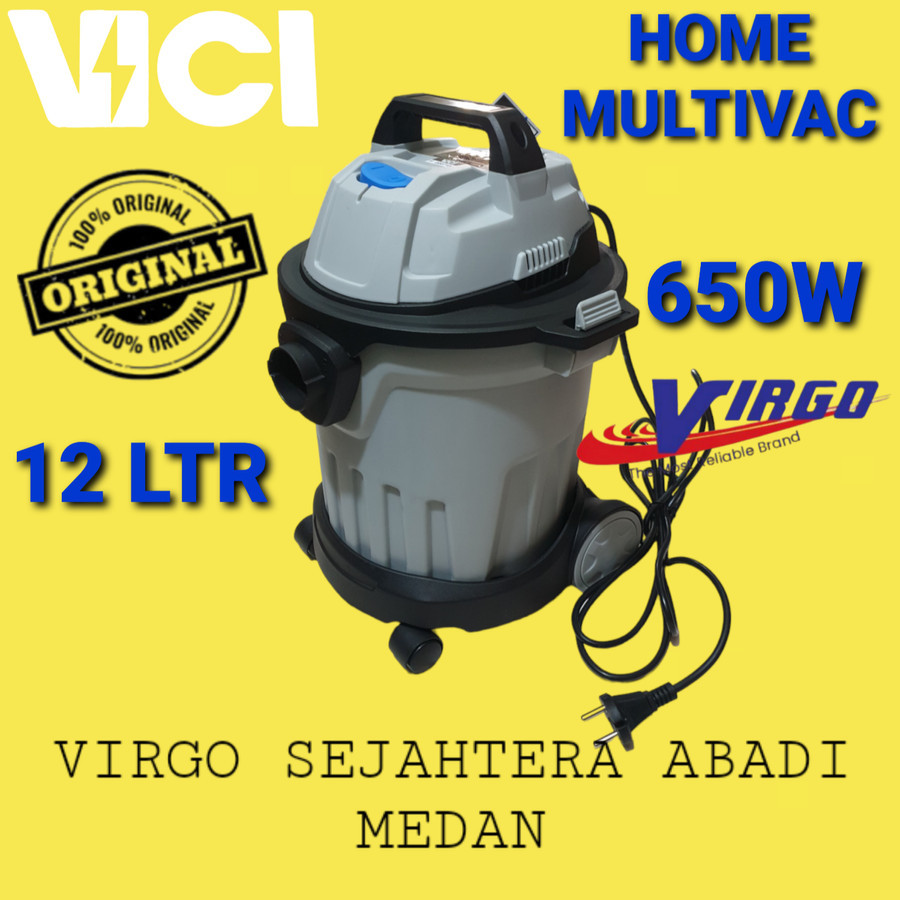 Jual HOMEMULTIVAC MESIN VACUM VACUUM CLEANER DRY WET BLOW 12 LITER 650W PENGHISAP DEBU VICI HOME ...
