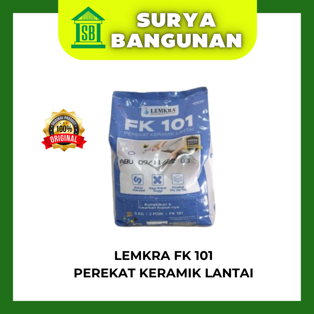 Jual LEMKRA FK 101 PEREKAT KERAMIK LANTAI | Shopee Indonesia