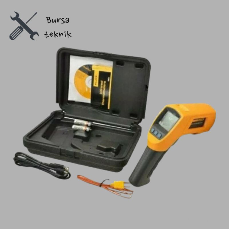 Jual (COD) Fluke 568 infrared thermometer and contact temperature gun ...
